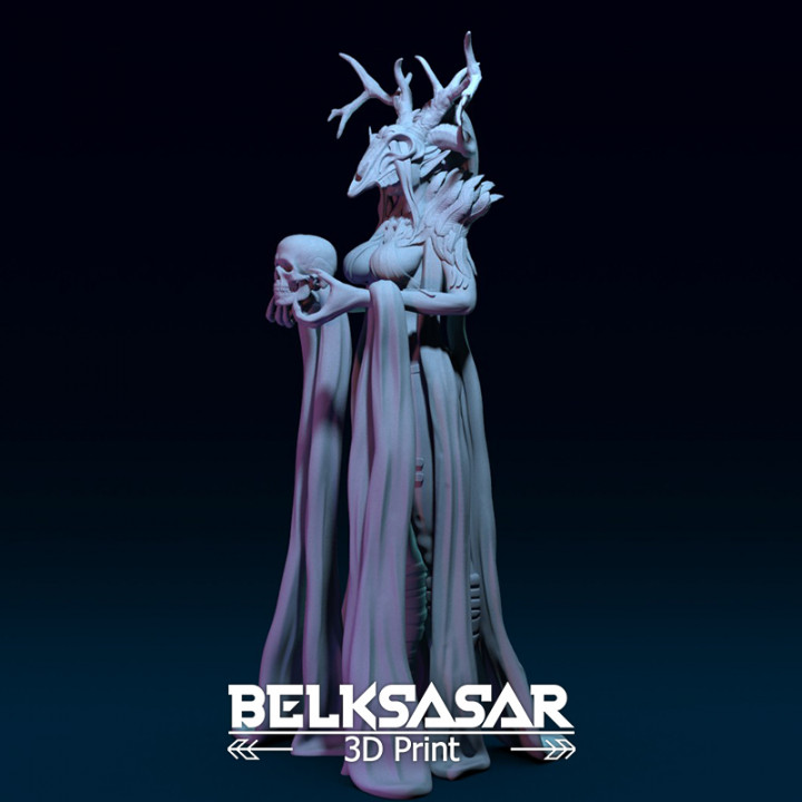 3D Printable Female Wendigo by Belksasar
