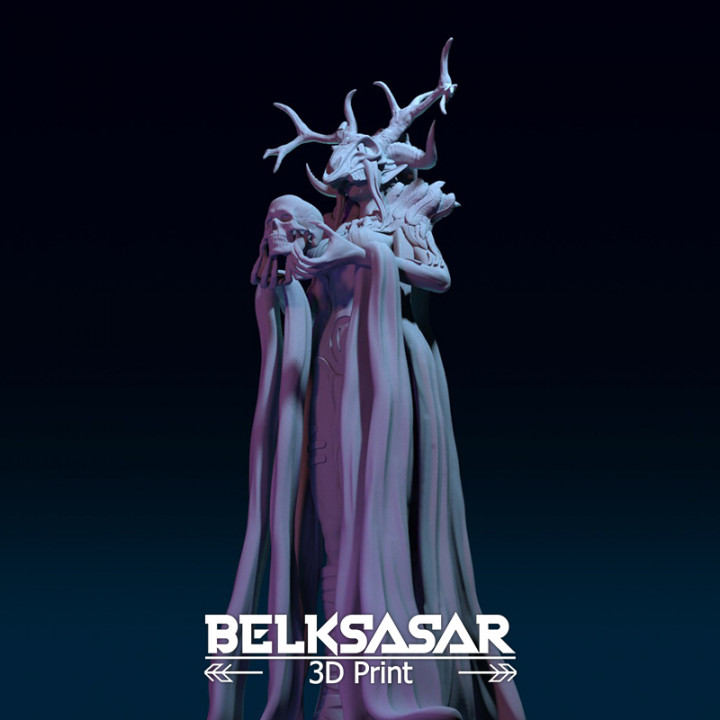 3D Printable Female Wendigo by Belksasar