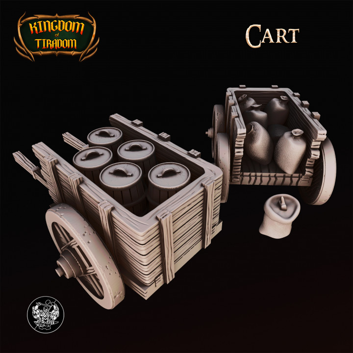 3D Printable Cart by The Master Forge