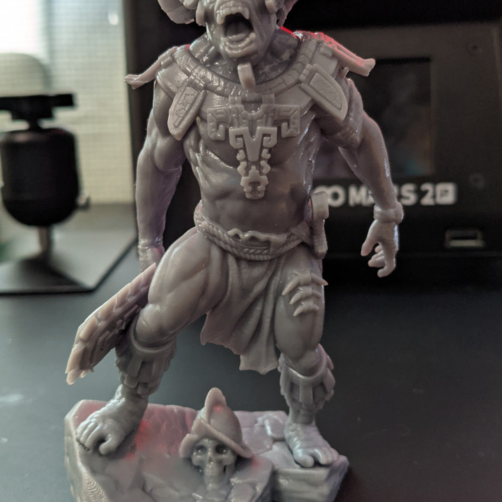 3D Print of Aztec General by Ghosters