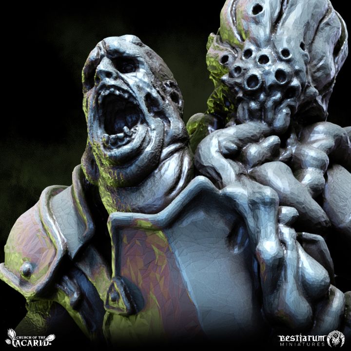 3D Printable Infested Warriors | Church of the Acarid | Parasites by ...