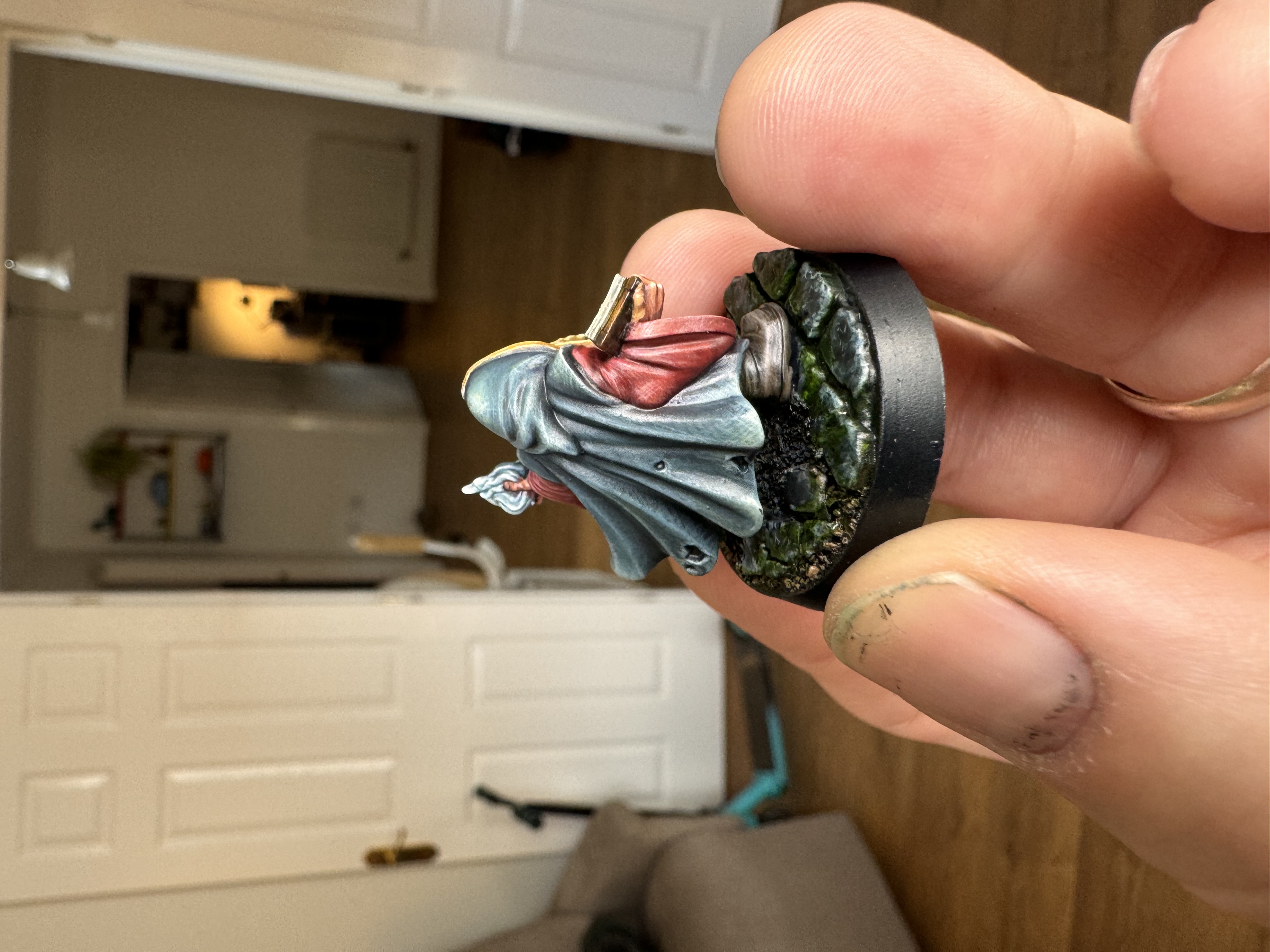 3D Printable Dwarf Wizard by Punga Miniatures