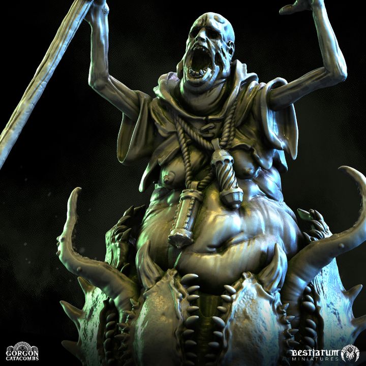 3D Printable Infector Mage by Bestiarum Miniatures