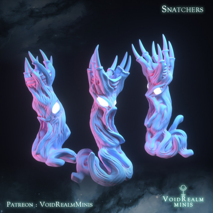 3D Printable Snatchers by VoidRealm Minis