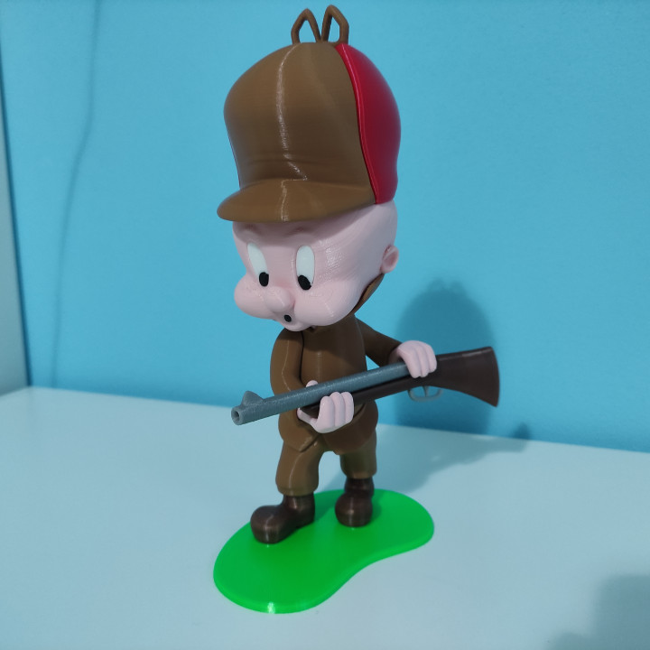 3D Print of Elmer Fudd by alfazulu77
