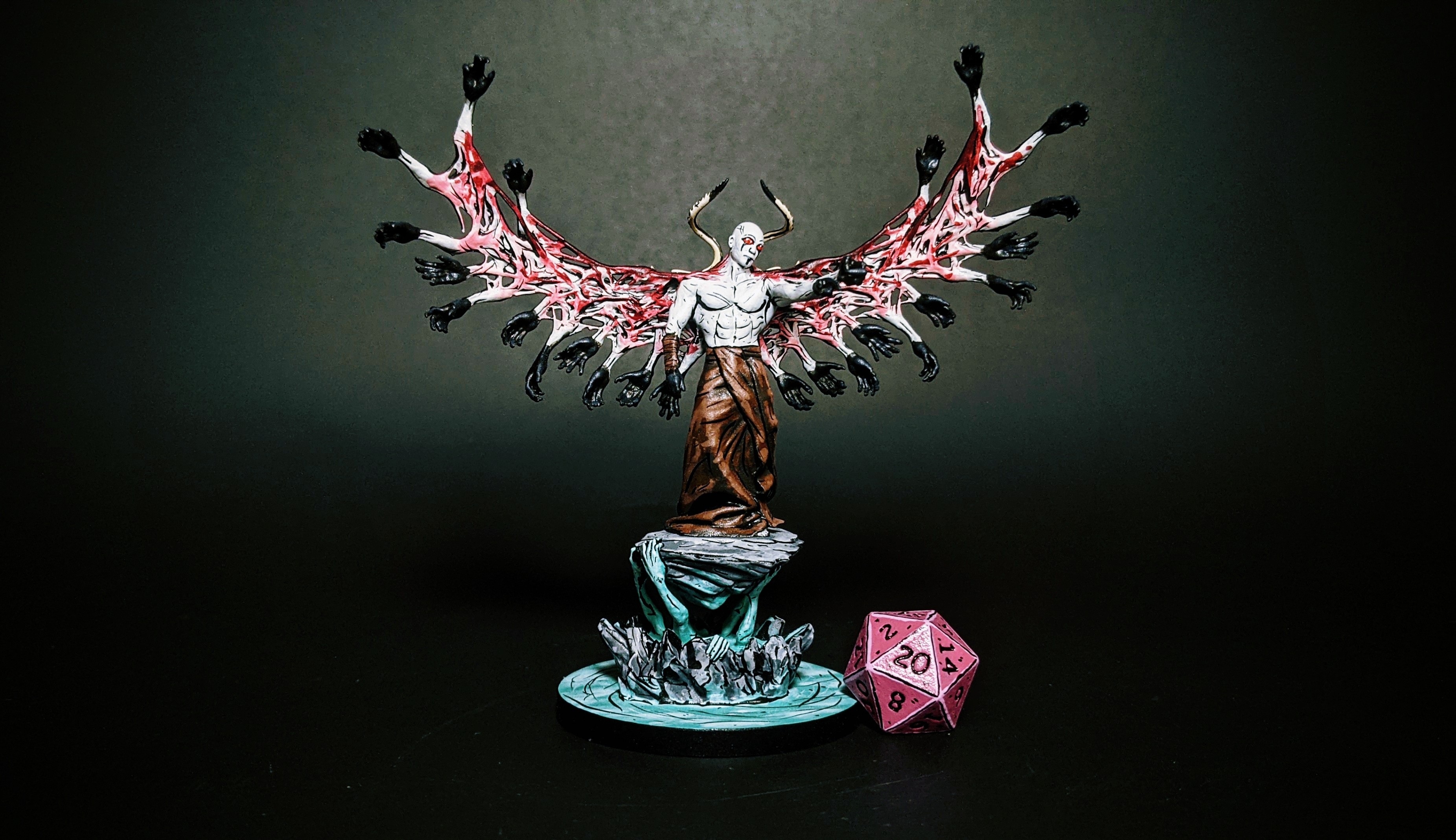 3D Print of Afflicted Celestial by Paintingmyth