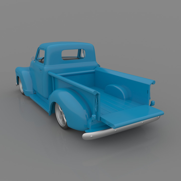 3D Printable Classic American Pickup 1950 Ready to Print STL File by ...