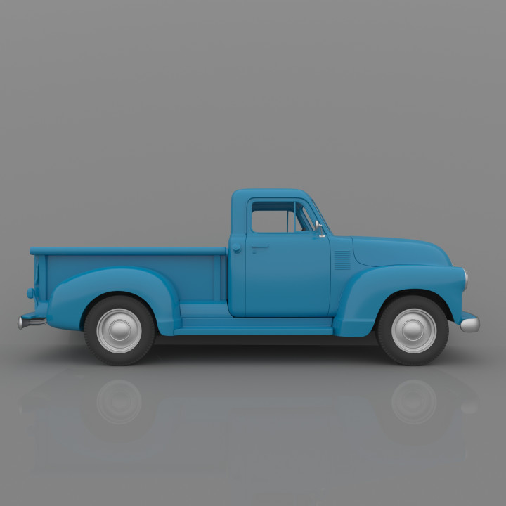 3D Printable Classic American Pickup 1950 Ready to Print STL File by ...