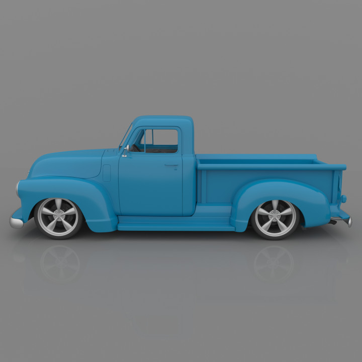 3D Printable Classic American Pickup 1950 Ready to Print STL File by ...