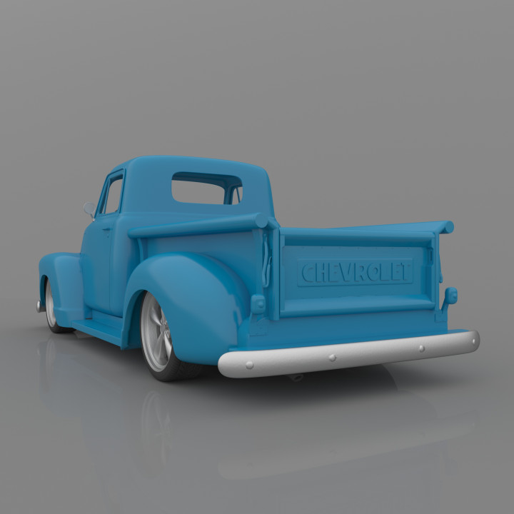 3D Printable Classic American Pickup 1950 Ready to Print STL File by ...