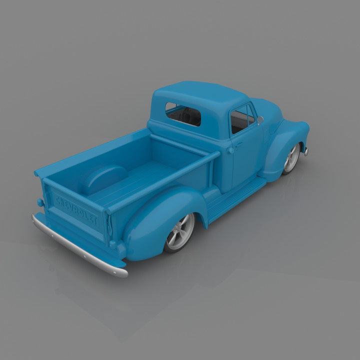3D Printable Classic American Pickup 1950 Ready to Print STL File by ...