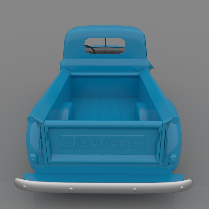 3D Printable Classic American Pickup 1950 Ready to Print STL File by ...