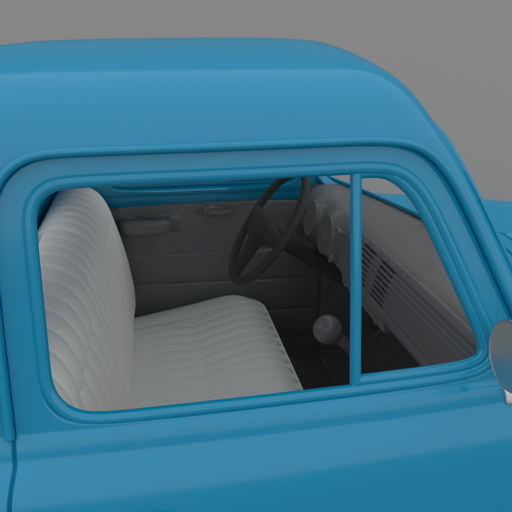 3D Printable Classic American Pickup 1950 Ready to Print STL File by ...