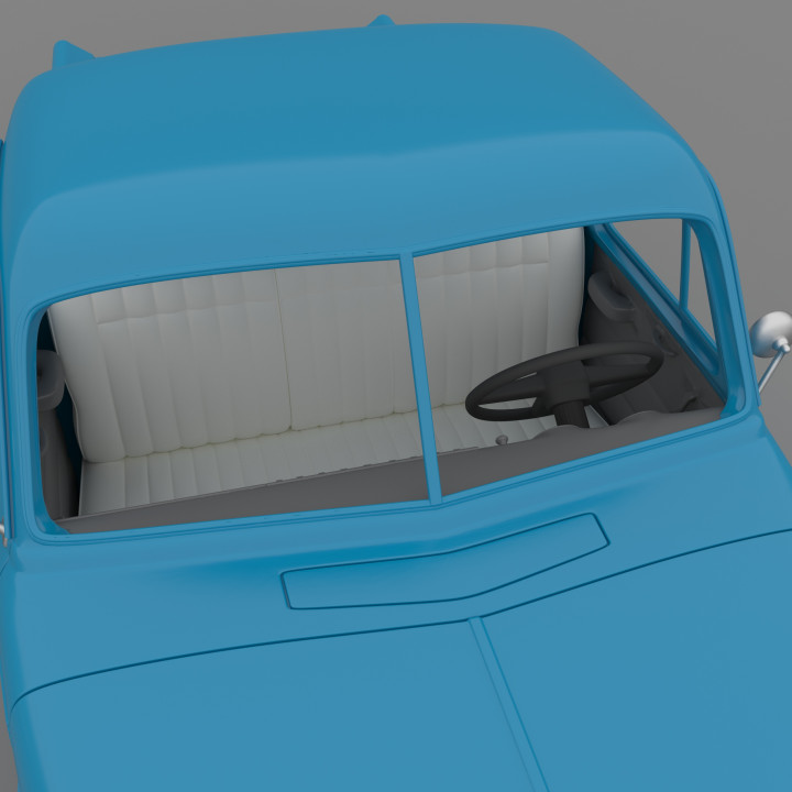3D Printable Classic American Pickup 1950 Ready to Print STL File by ...