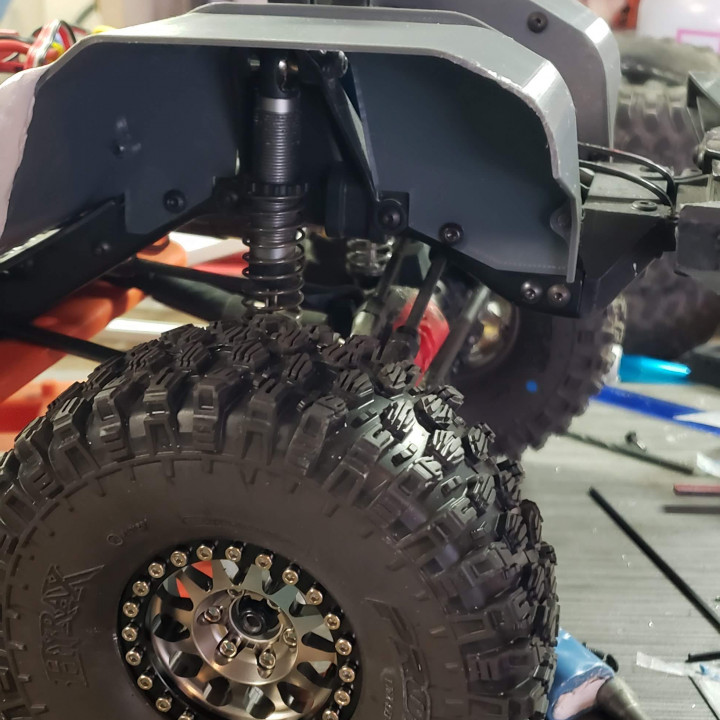 3D Print of Hemistorm’s RC Crawler Customizer Competition by R4ZORx