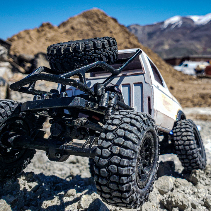 3D Print of Hemistorm’s RC Crawler Customizer Competition by vidjo22