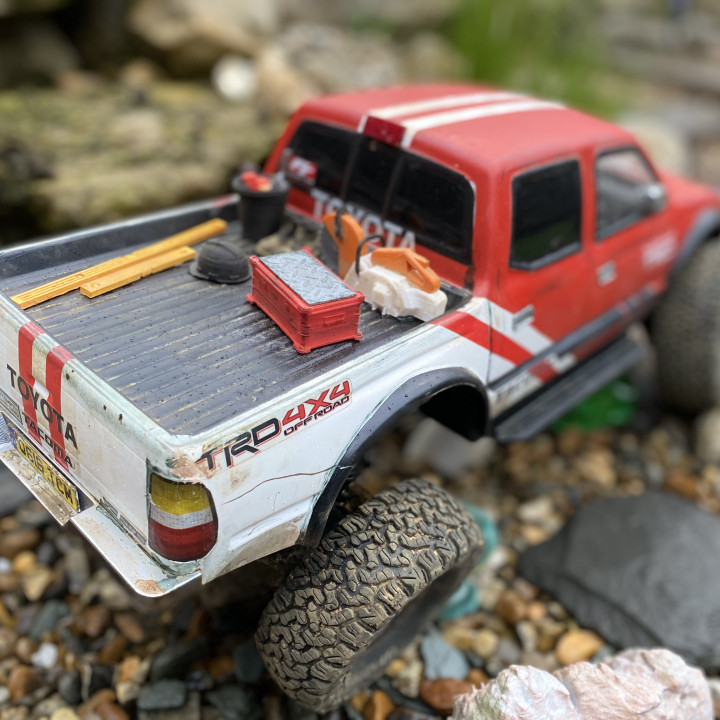 3D Print of Hemistorm’s RC Crawler Customizer Competition by jelly11666