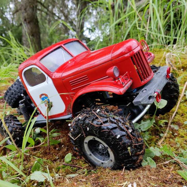 3D Print of Hemistorm’s RC Crawler Customizer Competition by larsmose