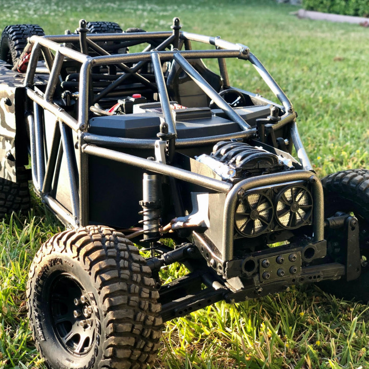 3D Print of Hemistorm’s RC Crawler Customizer Competition by titaniumrc