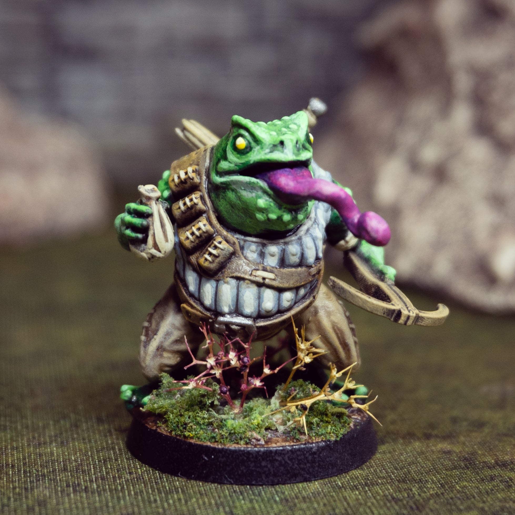 3D Printable Toad Folk Merchant / Frog People / Swamp Dweller Crossbow ...