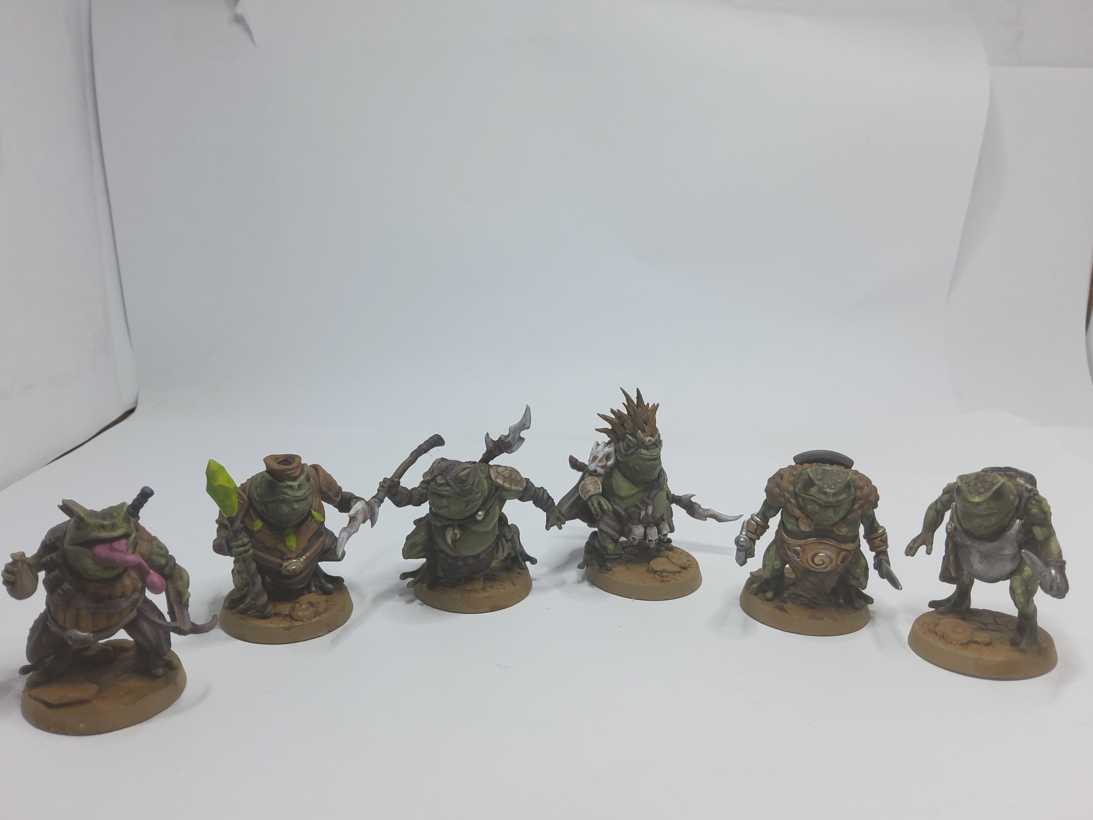 3D Printable Toad Folk Set / Frog People / Swamp Dweller by Epic-Miniatures