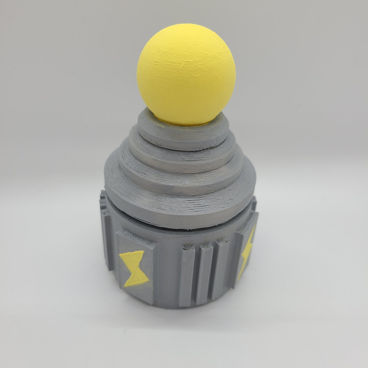 3D Printable Super Mario Odyssey Spark Pylon by Andrew Goldberg