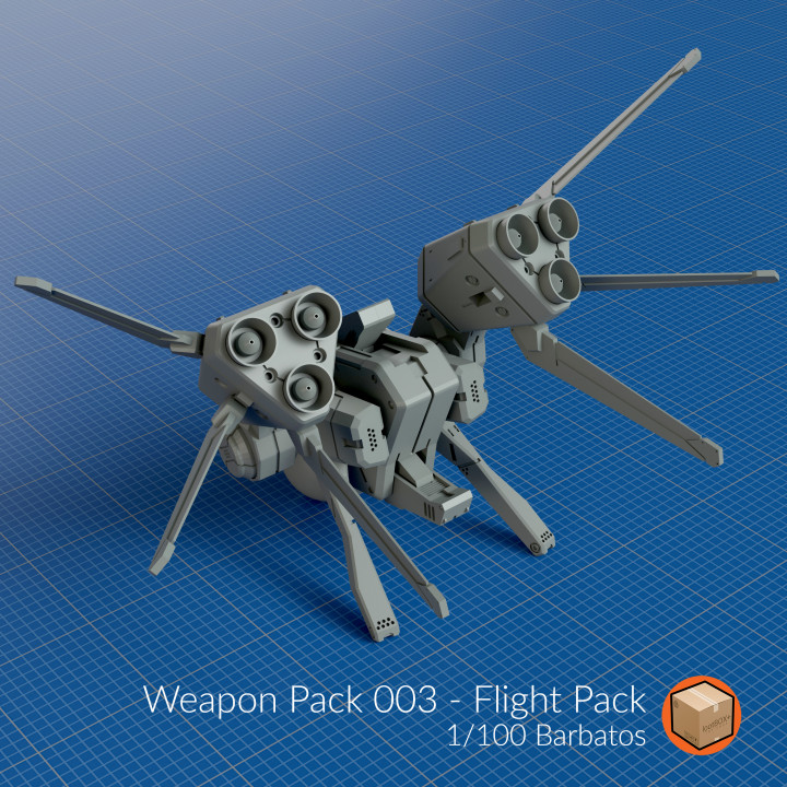 3D Printable WEAPON PACK 003 by Norman Caguiat