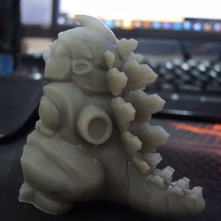 3D Printable SD MECHAGODZILLA 1993 by Phurit penggasit