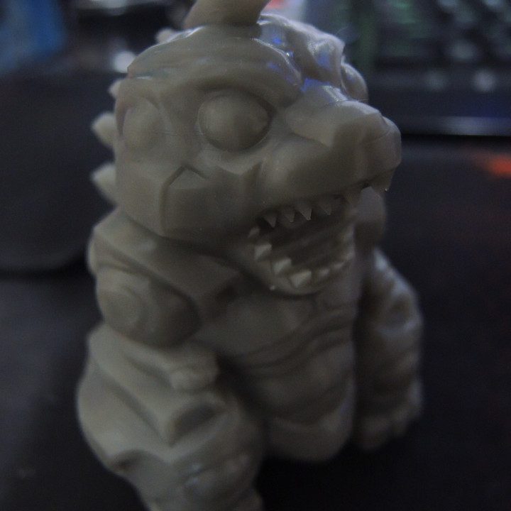 3D Printable SD MECHAGODZILLA 1993 by Phurit penggasit