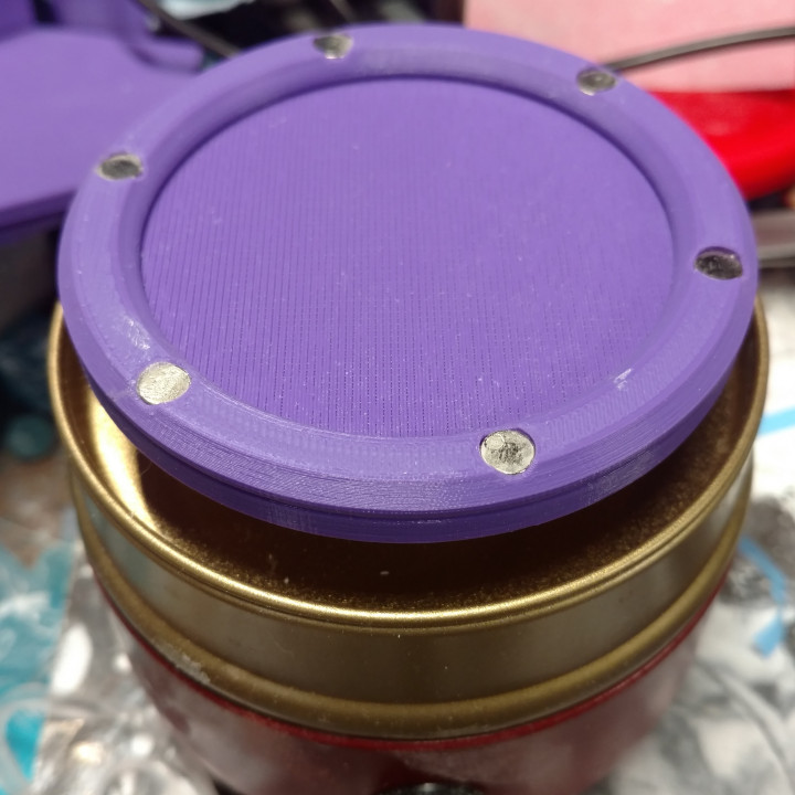 3D Printable Mini Pottery Wheel Magnetic Buffer by Bryan_W_Taylor