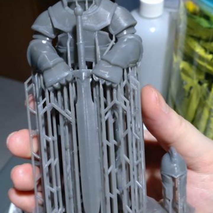 3D Print of Animated Armour - Tabletop Miniature by komchaks