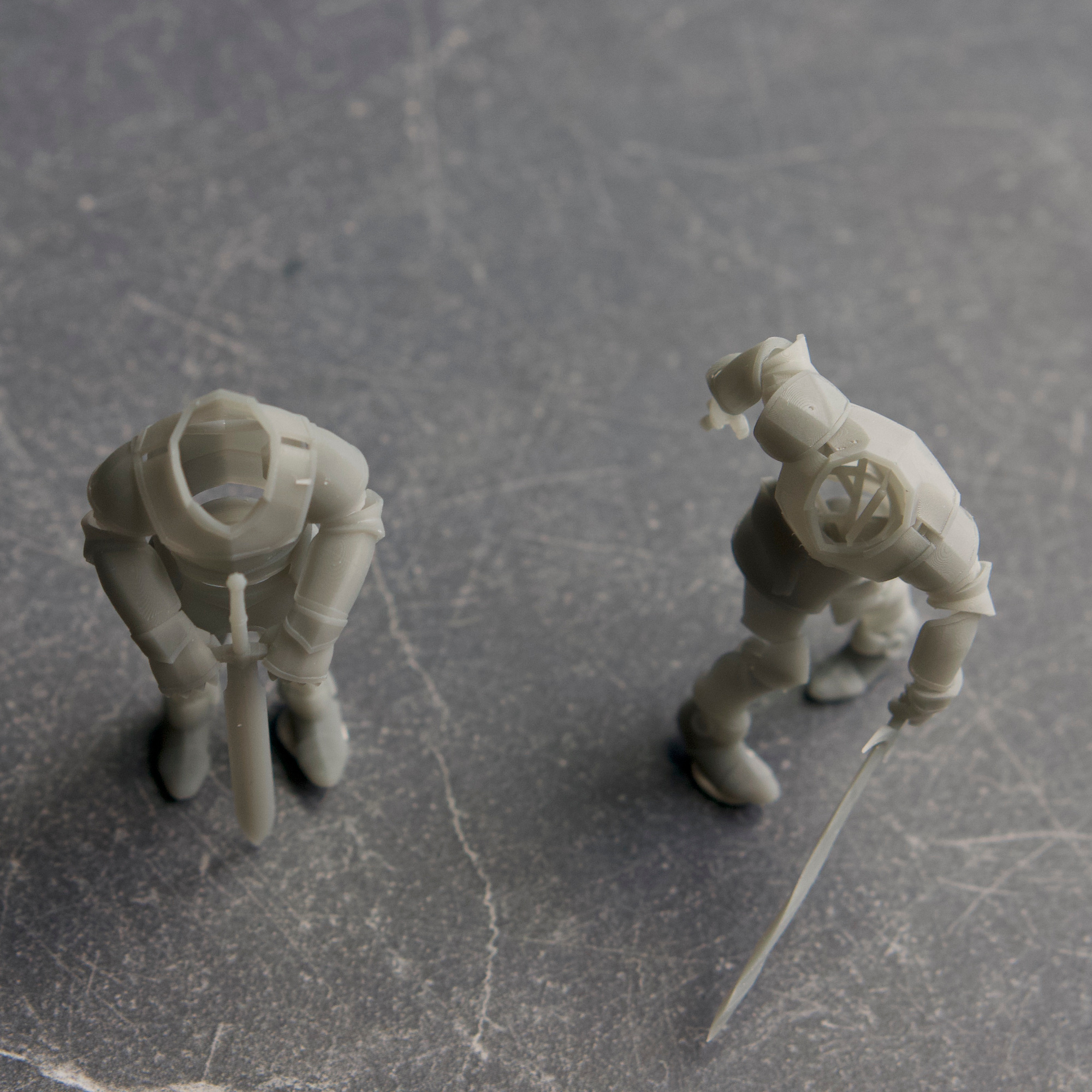 3D Printable Animated Armour - Tabletop Miniature (Pre-Supported) by ...