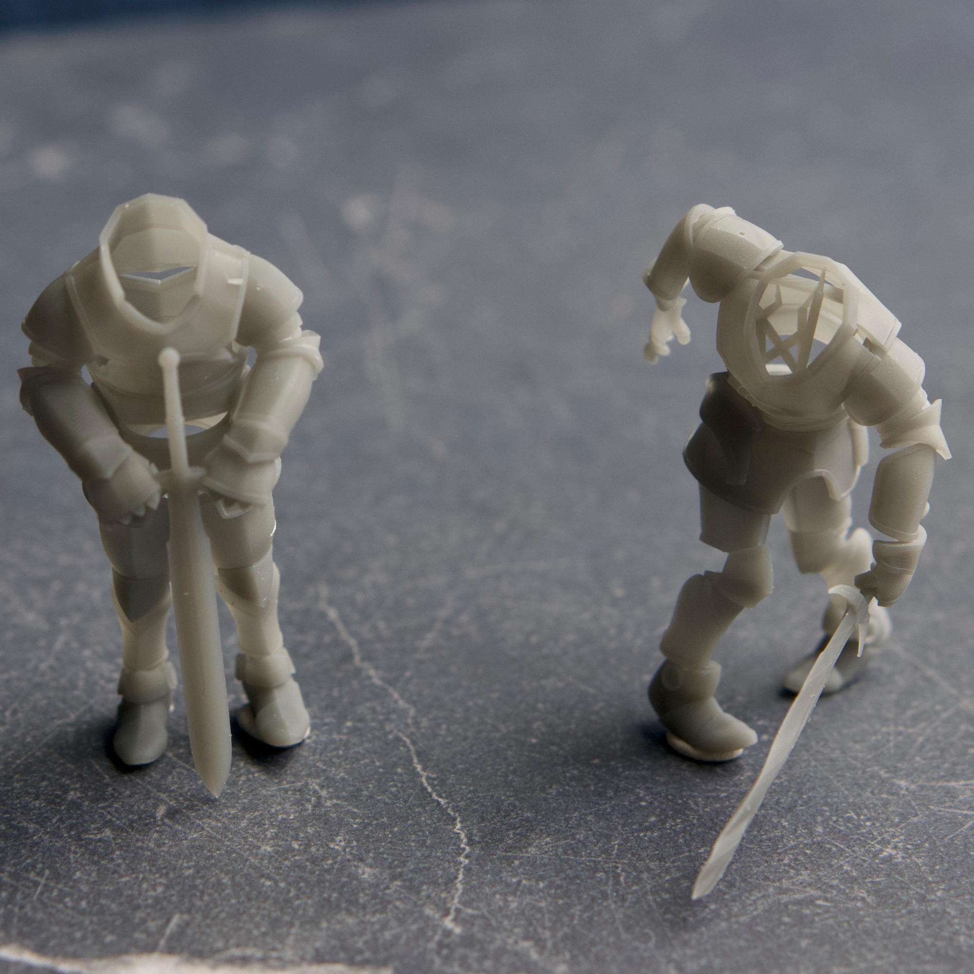3D Printable Animated Armour - Tabletop Miniature (Pre-Supported) by ...