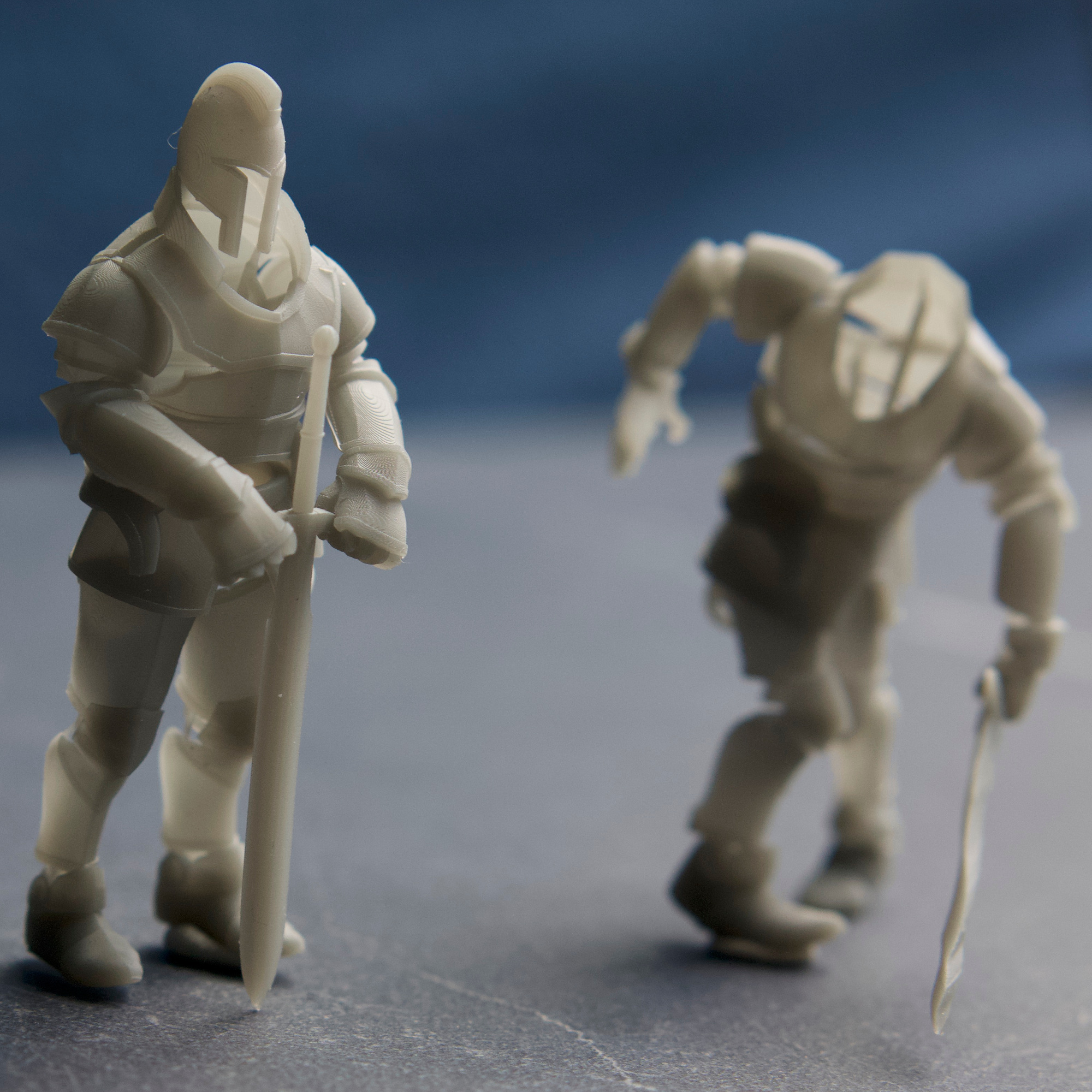 3D Printable Animated Armour - Tabletop Miniature (Pre-Supported) by ...