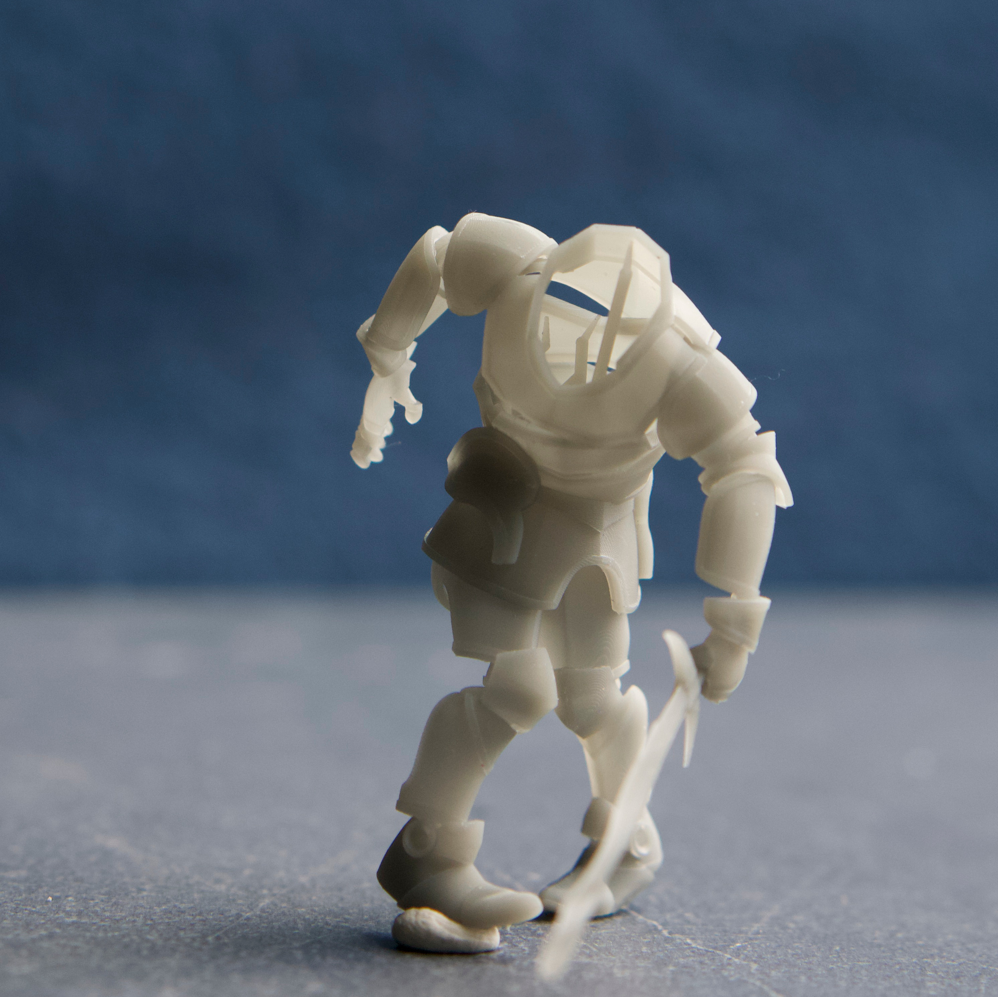 3D Printable Animated Armour - Tabletop Miniature (Pre-Supported) by ...