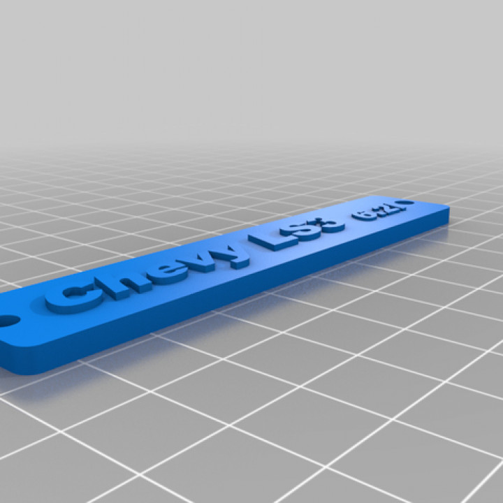 3D Printable Chevy LS3 (1b/16) / Engine Stand add-on by CANAVESE DANIEL