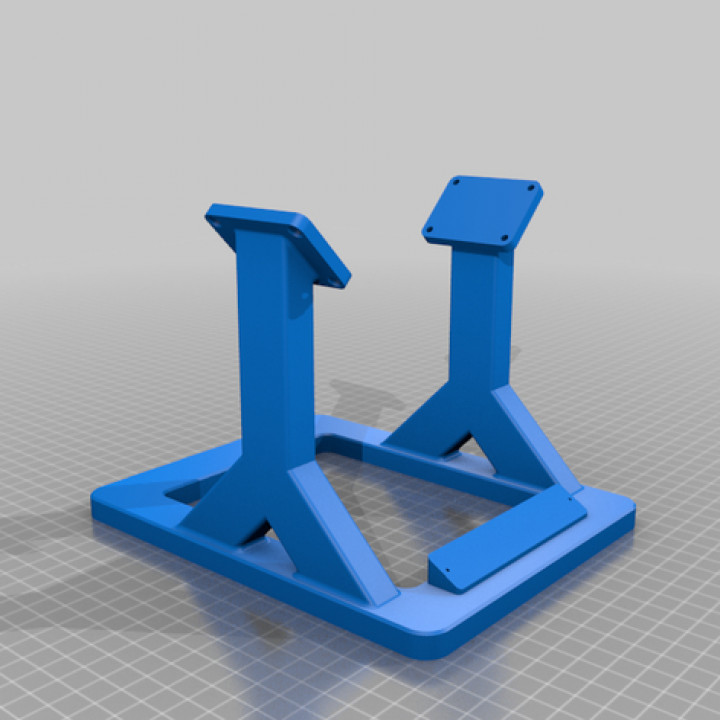 3D Printable Chevy LS3 (1b/16) / Engine Stand add-on by CANAVESE DANIEL