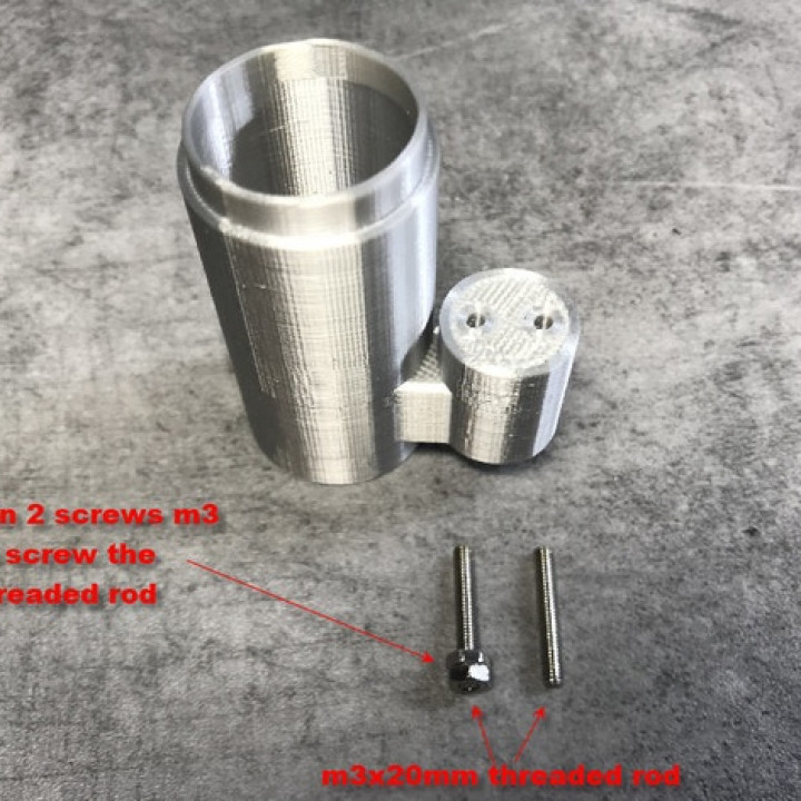 3D Printable Chevy LS3 (5/16) / Starter add-on by CANAVESE DANIEL