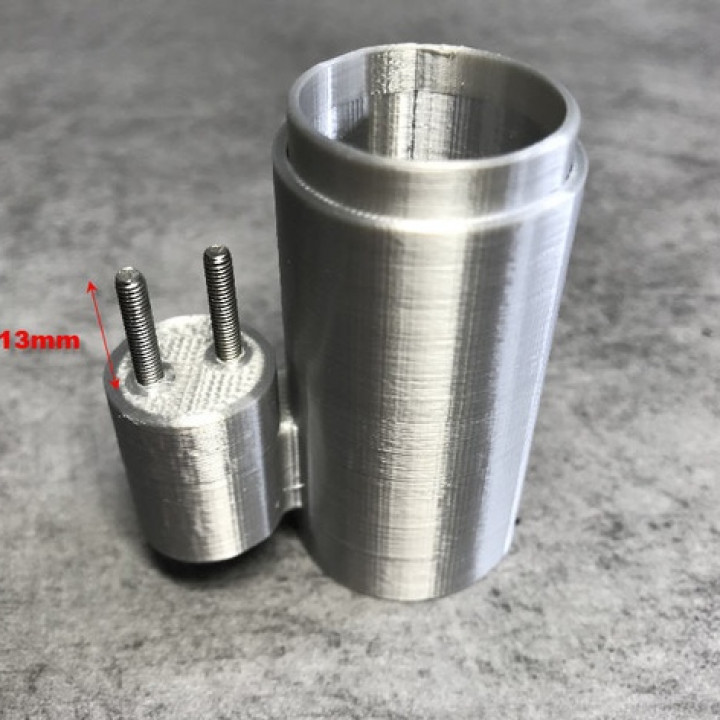 3D Printable Chevy LS3 (5/16) / Starter add-on by CANAVESE DANIEL