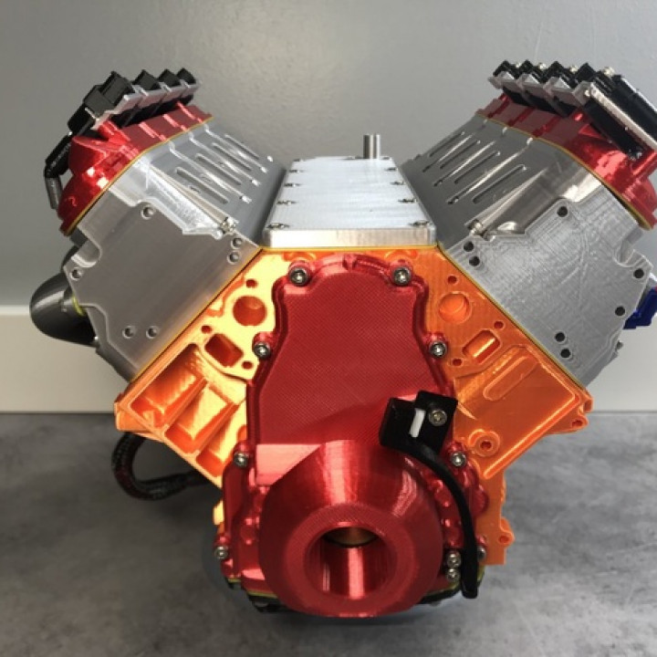 3D Printable Chevy LS3 (7/16) / Ignition Kit add-on by CANAVESE DANIEL