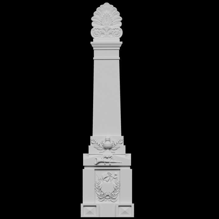 3D Printable War Memorial in Agrinio by viel nast