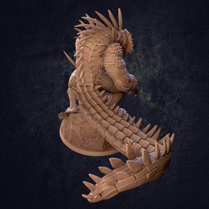 3D Printable Skunk Ape - Presupported by The Dragon Trappers Lodge