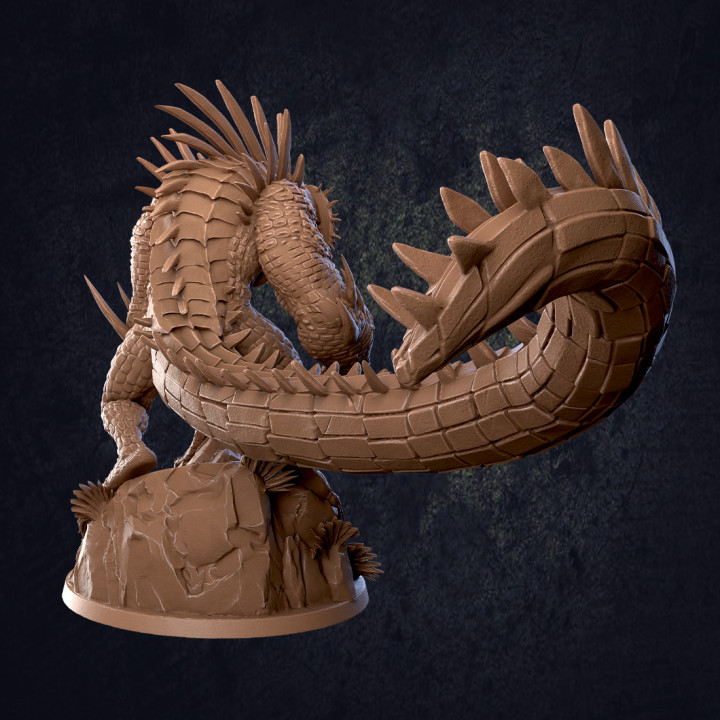 3D Printable Skunk Ape - Presupported by The Dragon Trappers Lodge