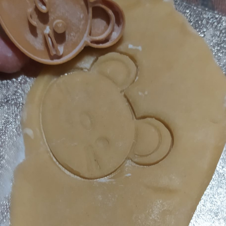 3D Printable Mouse Cookie Cutter by Alexz Martinez