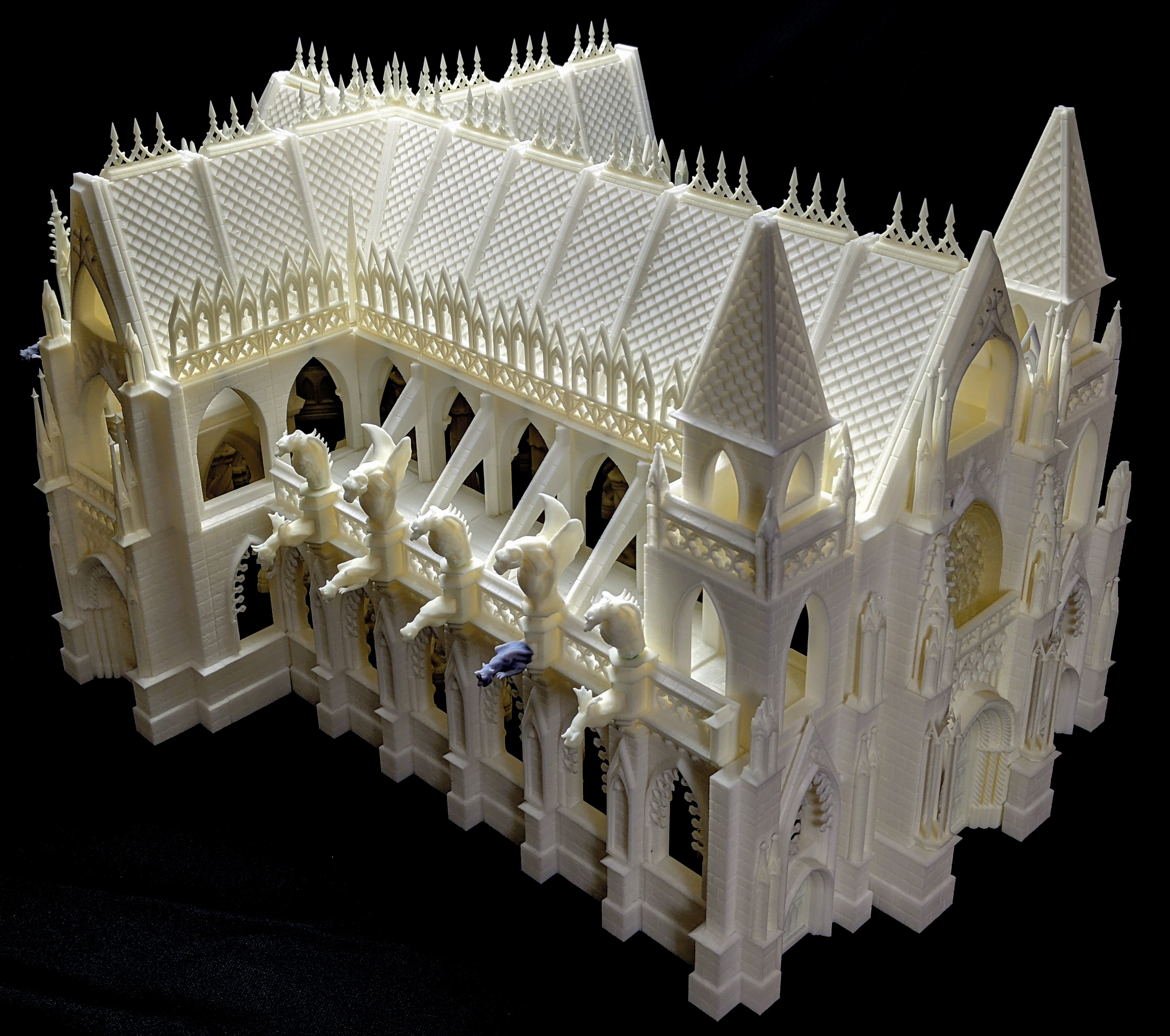 3D Printable Gothic Cathedral by Gothic Things