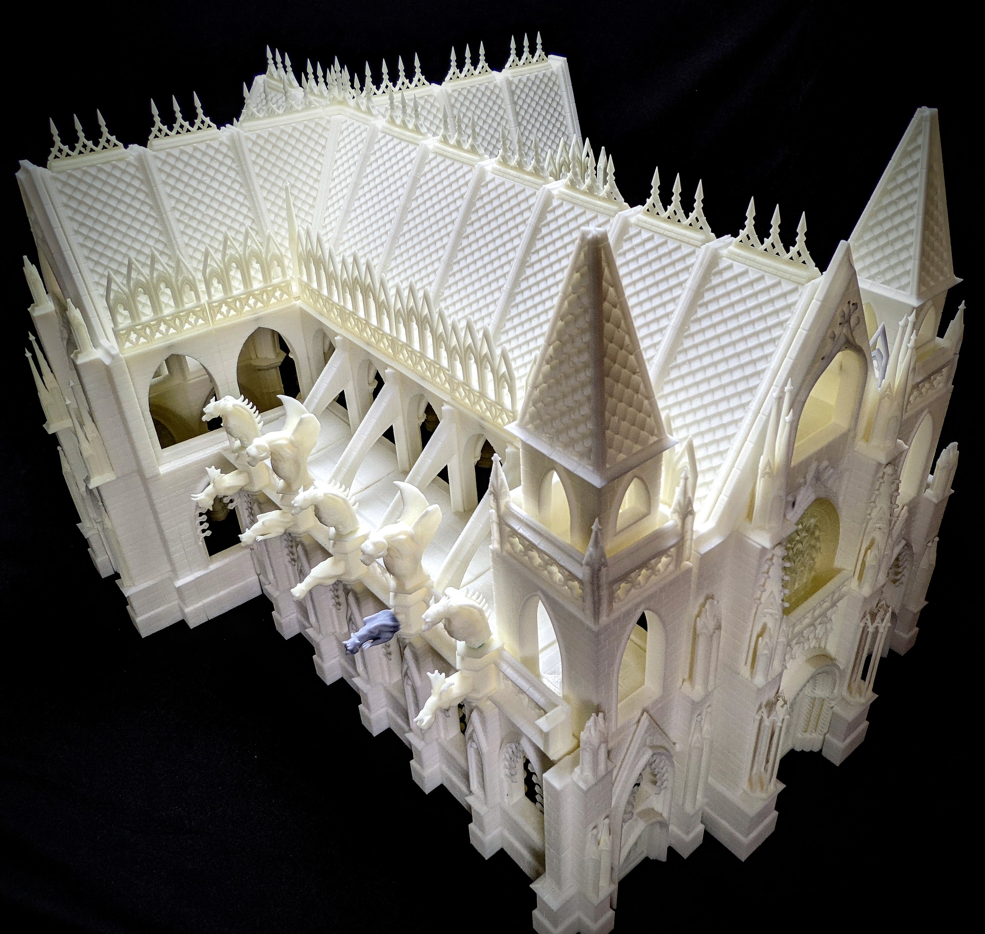3D Printable Gothic Cathedral by Gothic Things