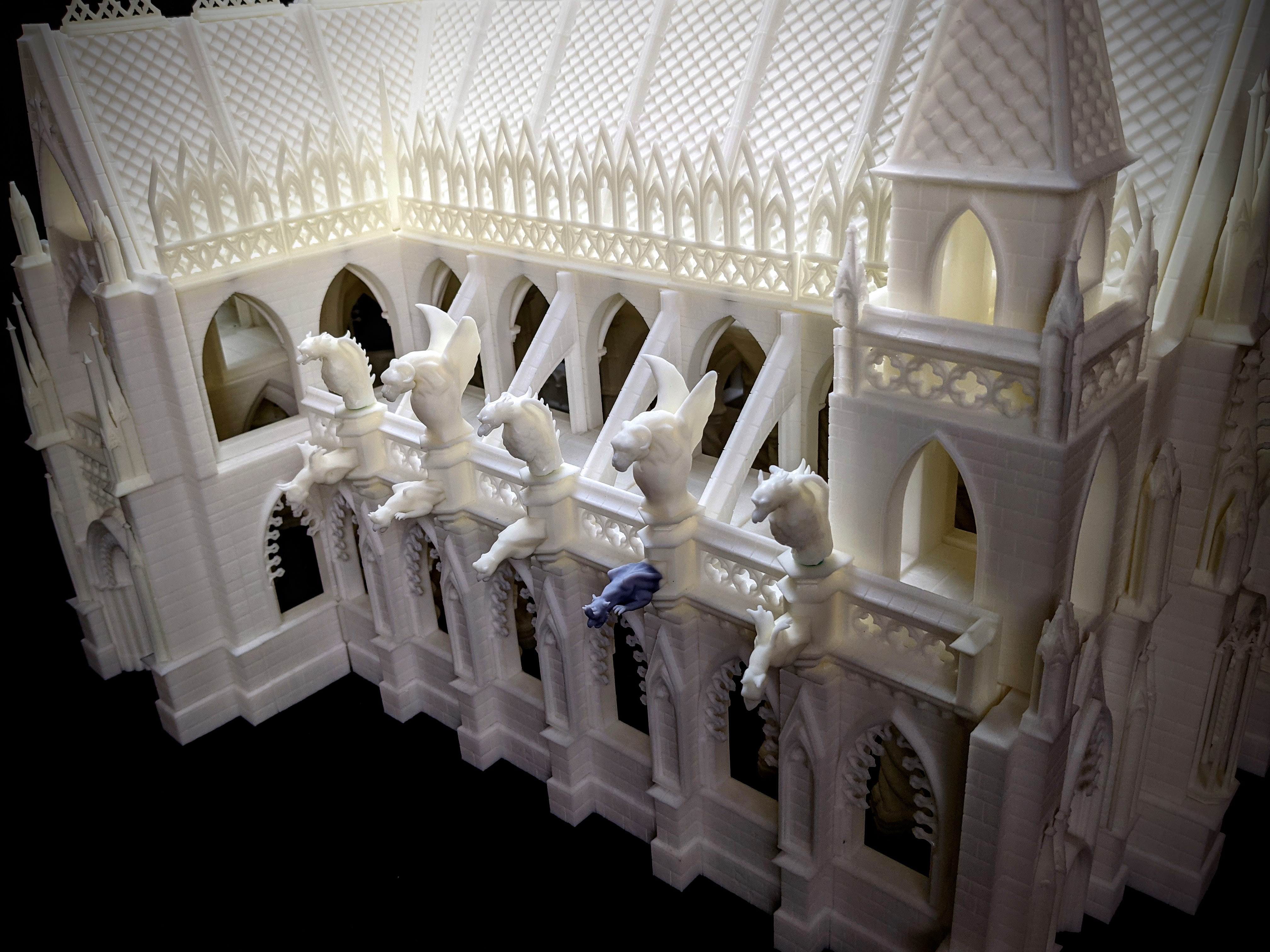 3D Printable Gothic Cathedral by Gothic Things