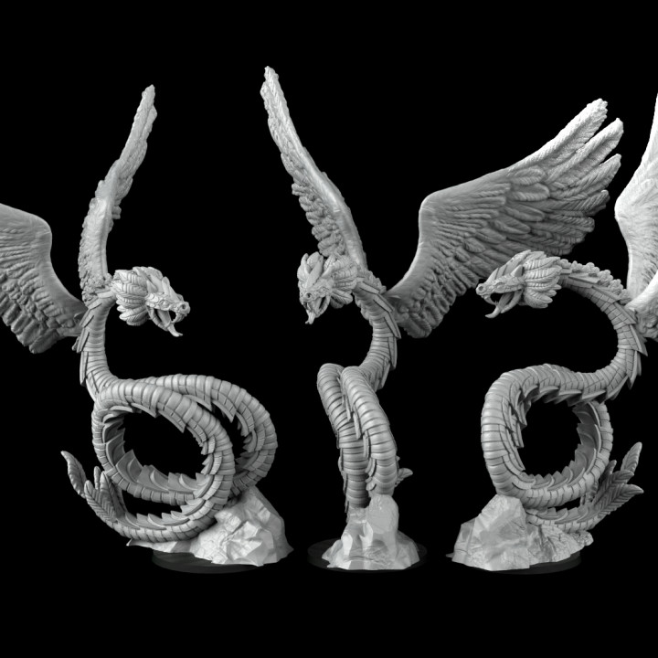 3D Printable Wyrms by Crosslances