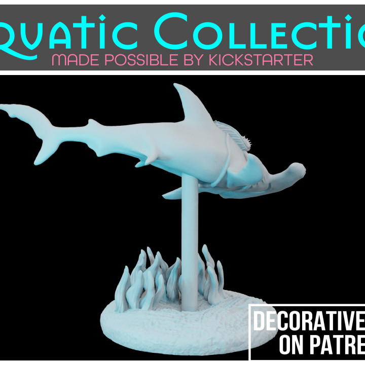 3D Printable Shark Mount by M3DM