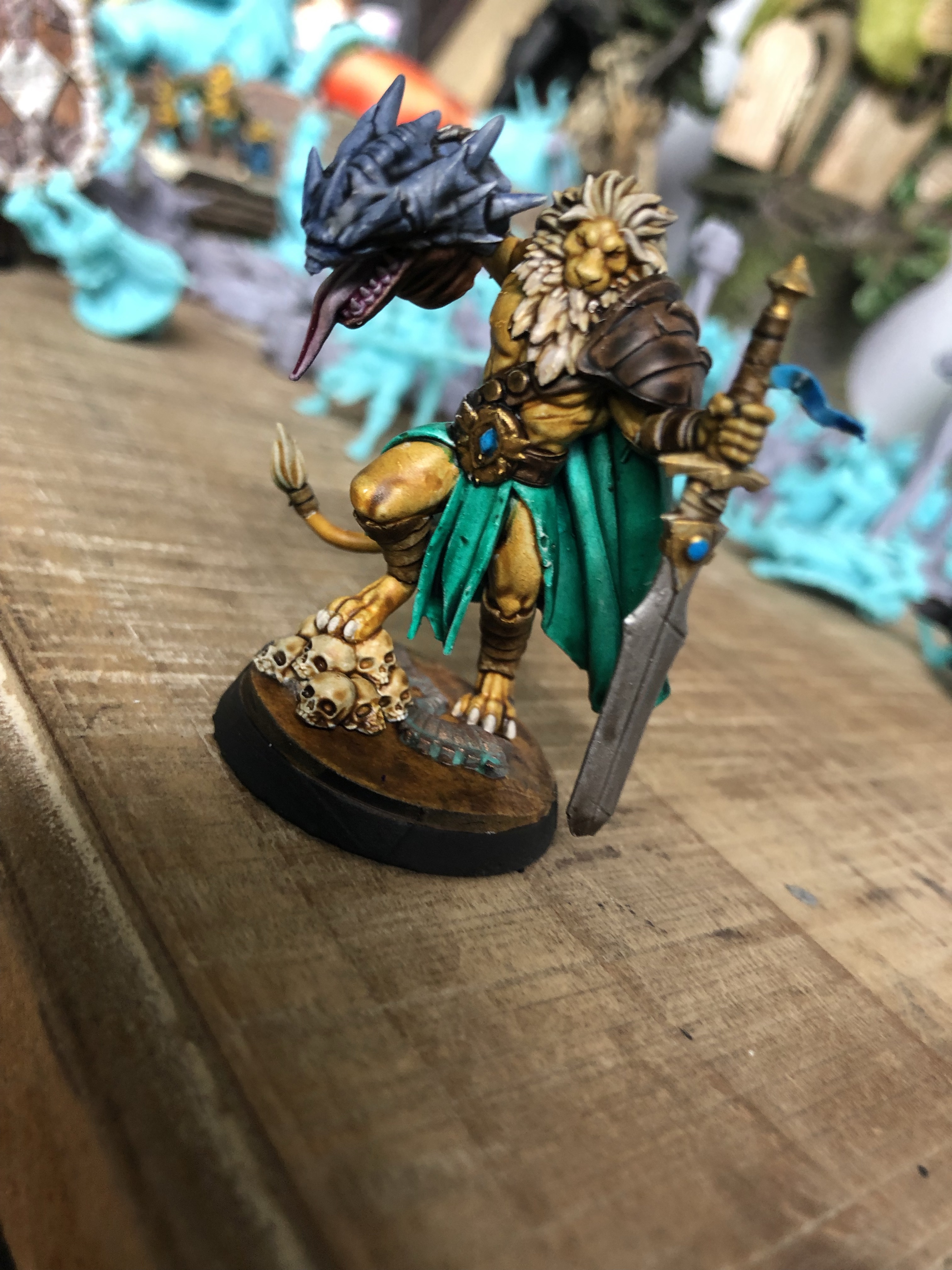 3D Printable Pristinus Silvermane - Pit Fighters - Titan Forge ...